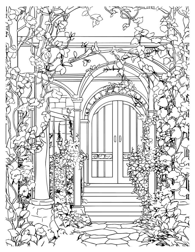 Botanical Wonders Coloring Pages | Discover Nature's Beauty