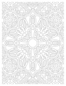 Intricate Design Coloring Pages: Explore Creative Patterns