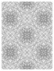 Intricate Design Coloring Pages: Explore Creative Patterns