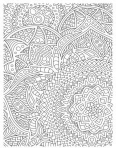 Intricate Design Coloring Pages: Explore Creative Patterns