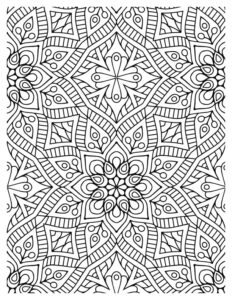 Intricate Design Coloring Pages: Explore Creative Patterns