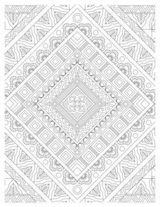 Intricate Design Coloring Pages: Explore Creative Patterns