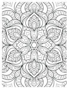 Intricate Design Coloring Pages: Explore Creative Patterns