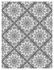 Intricate Design Coloring Pages: Explore Creative Patterns