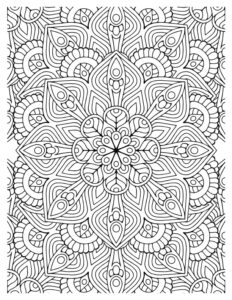 Intricate Design Coloring Pages: Explore Creative Patterns
