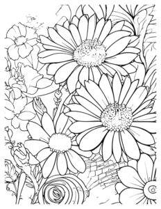 Cheerful Sunflower Coloring Pages: Brighten Your Day.