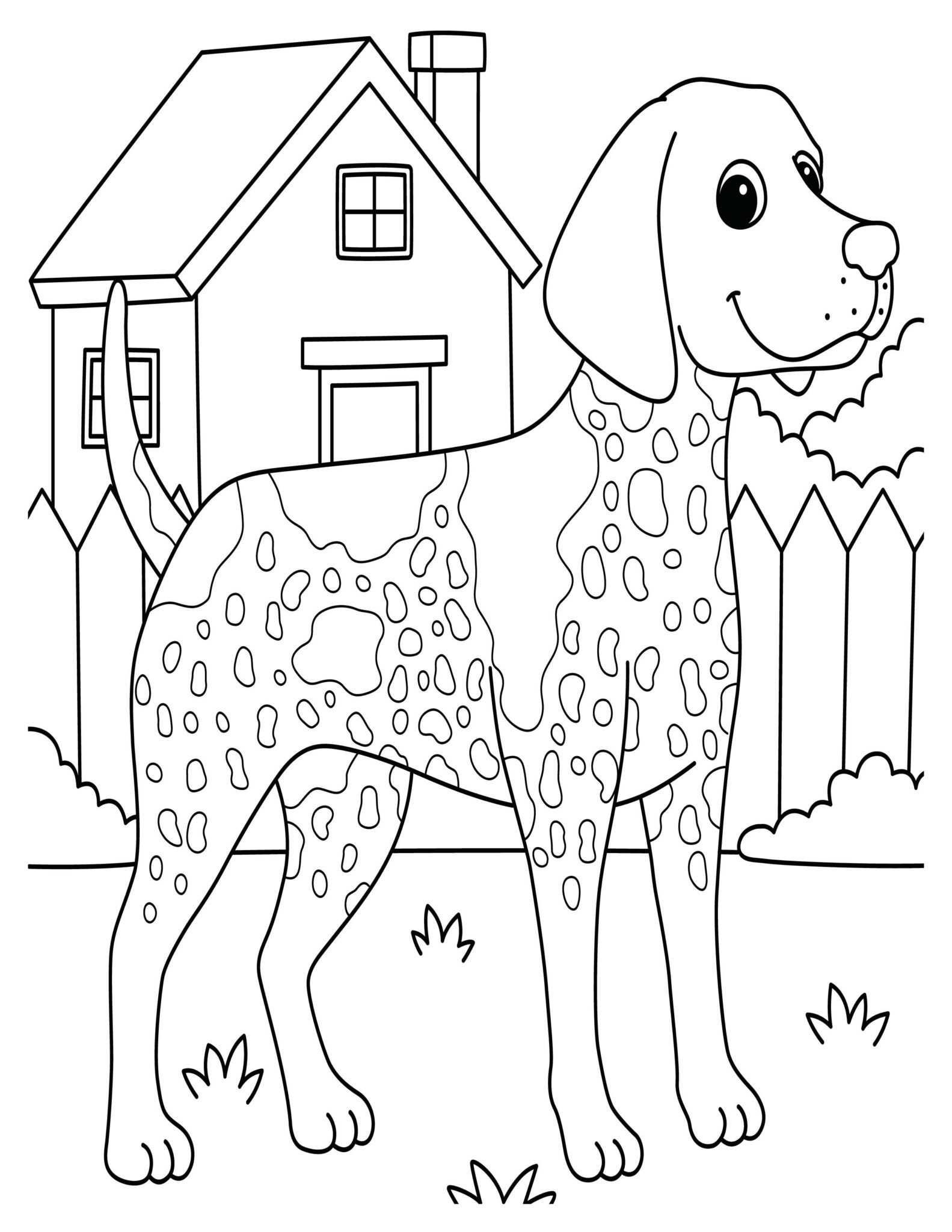 Playful Dogs Coloring Pages | Unleash Your Creativity