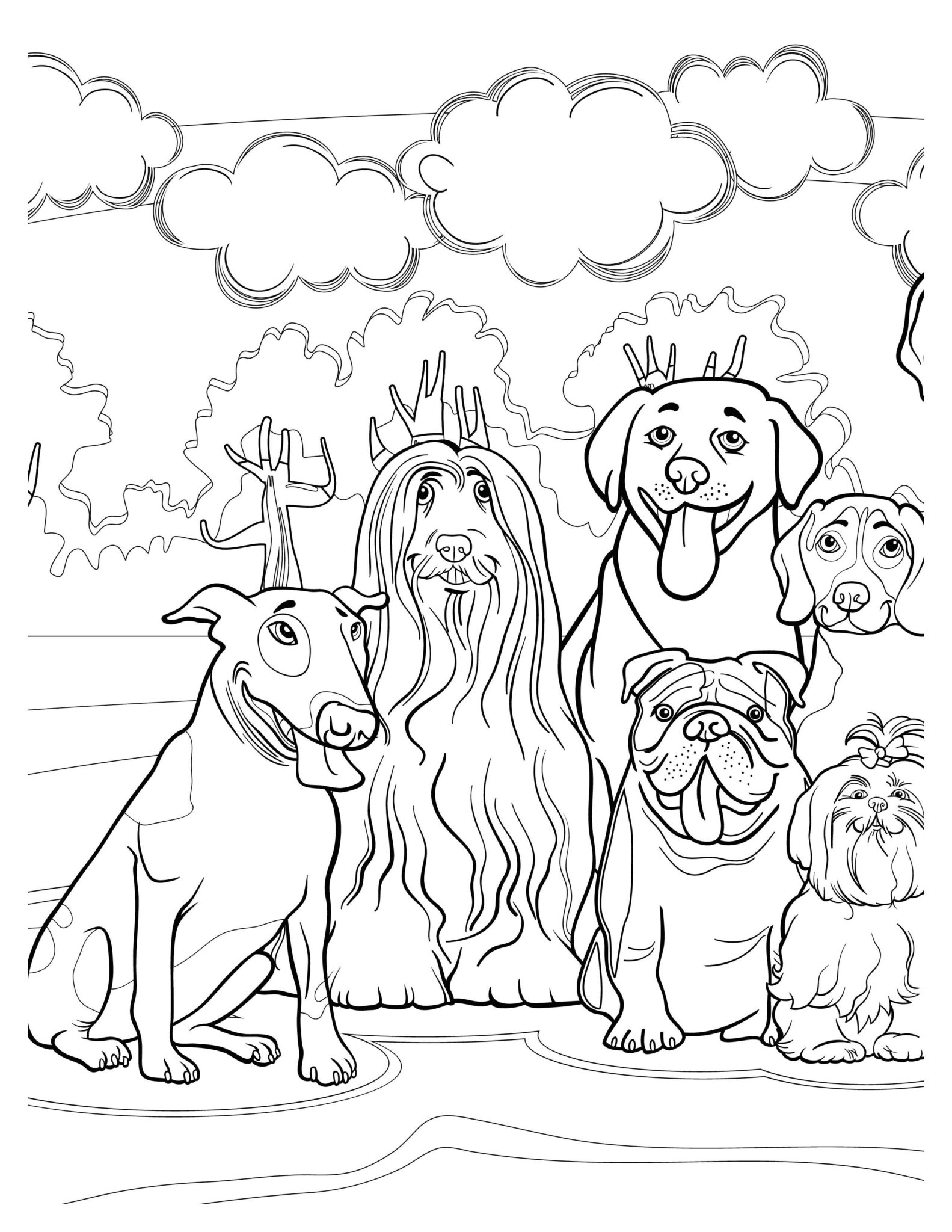 Animal Friends Coloring Pages | Fun Designs To Color