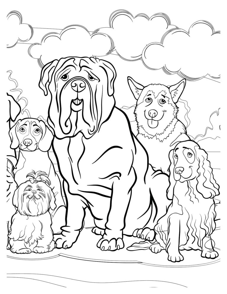Animal Friends Coloring Pages | Fun Designs To Color