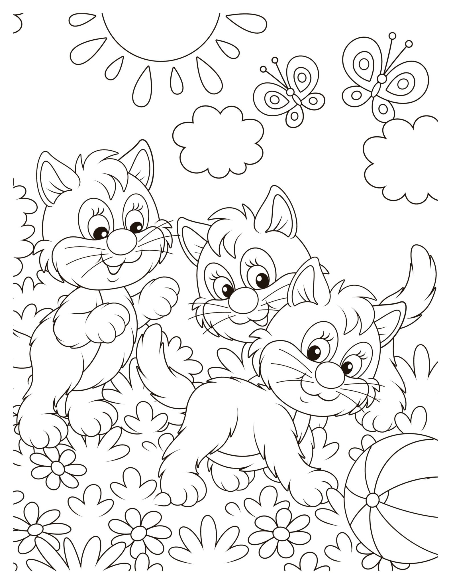 Animal Friends Coloring Pages | Fun Designs To Color