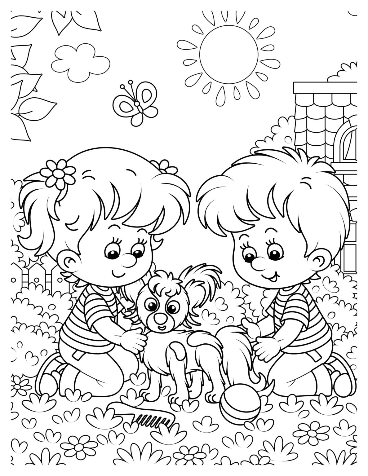 Animal Friends Coloring Pages | Fun Designs To Color