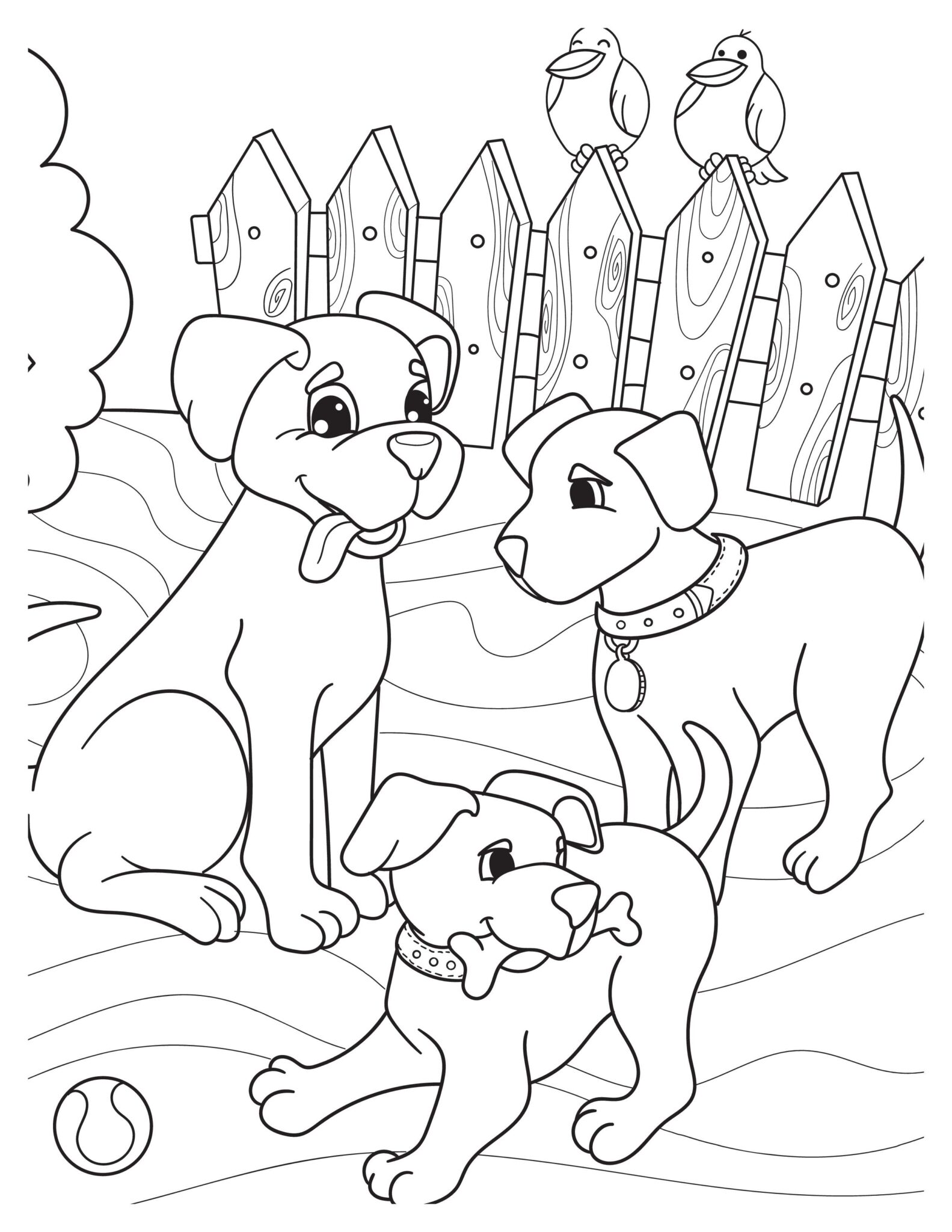 Animal Friends Coloring Pages | Fun Designs to Color