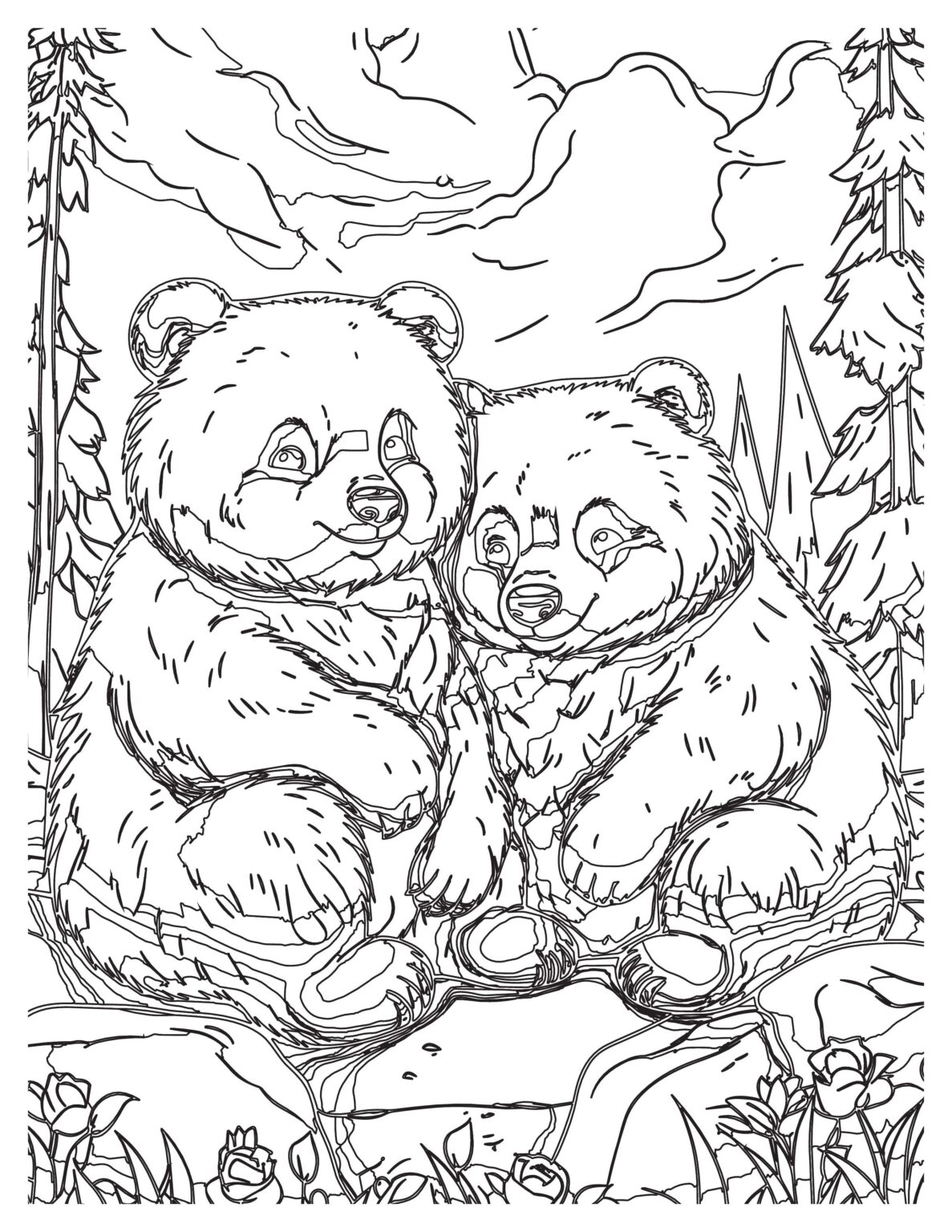 Animal Friends Coloring Pages | Fun Designs To Color