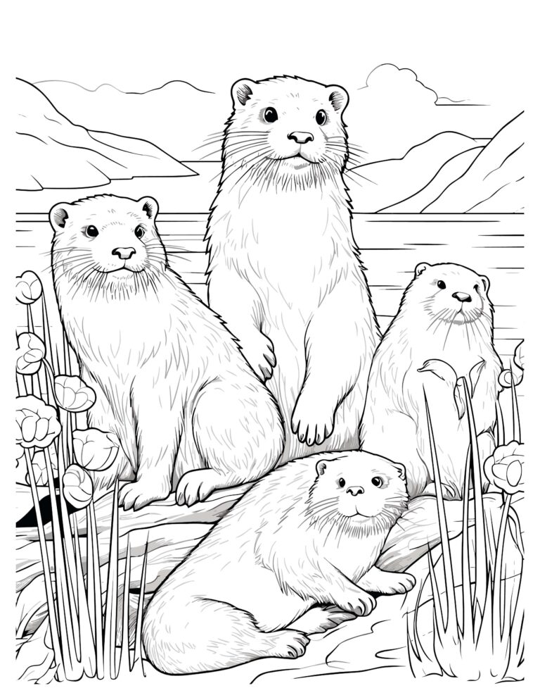 Animal Friends Coloring Pages | Fun Designs To Color