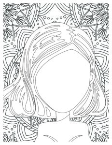 Hair Day Coloring Pages: Free Printable Sheets