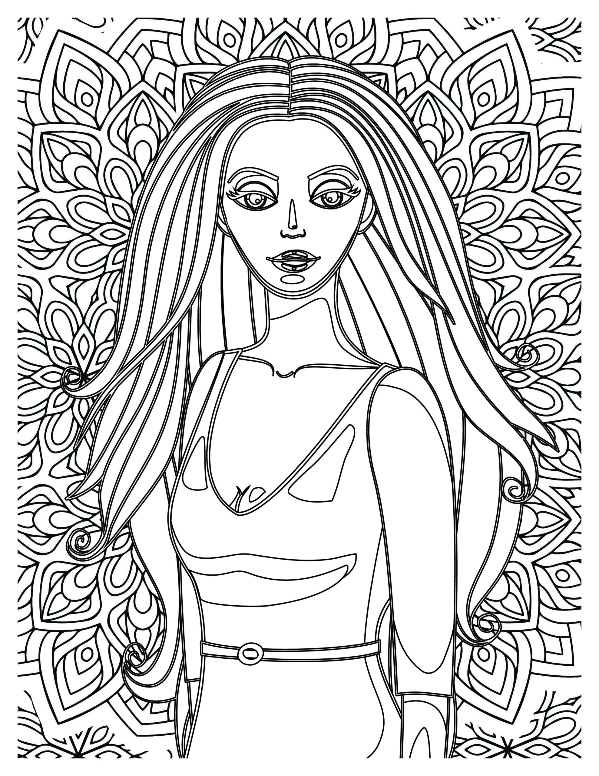 Hair Day Coloring Pages: Free Printable Sheets