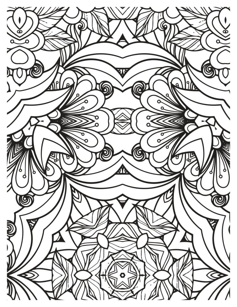 Art Therapy Coloring Pages: Explore Creativity & Relaxation