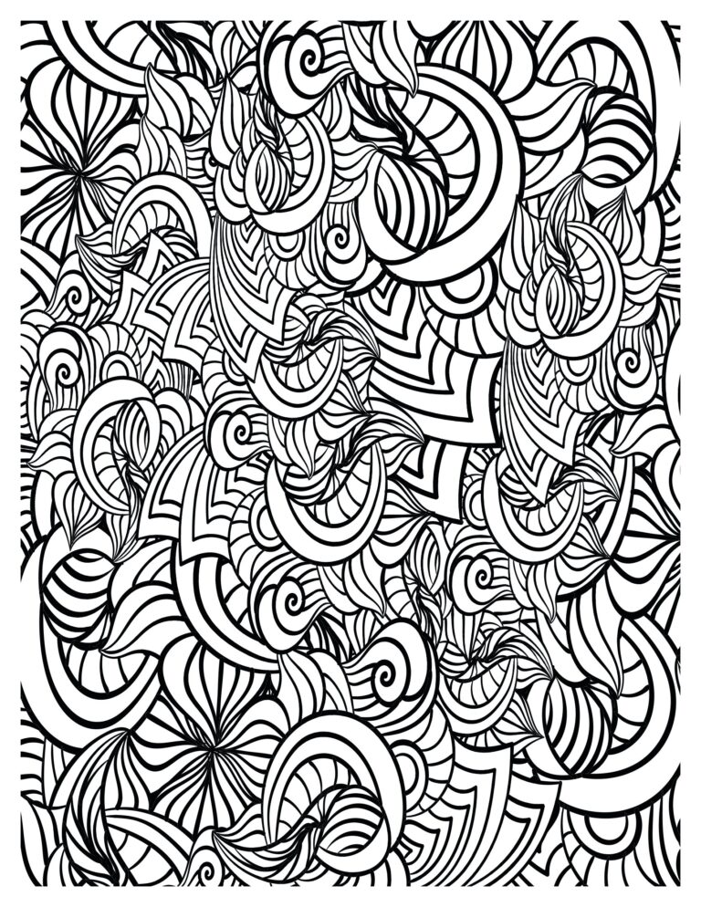 Art Therapy Coloring Pages: Explore Creativity & Relaxation