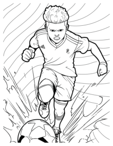 Sport Junky Coloring Pages: Dive into Active Adventures