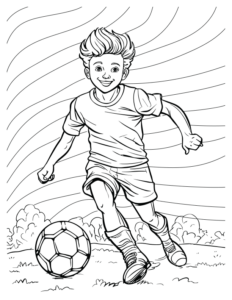 Sport Junky Coloring Pages: Dive into Active Adventures