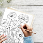Wildflowers Coloring Pages | Dive into Nature's Palette