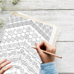 African Design Coloring Pages | Cultural Patterns to Color