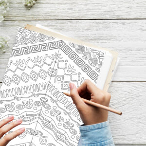 African Design Coloring Pages | Cultural Patterns to Color