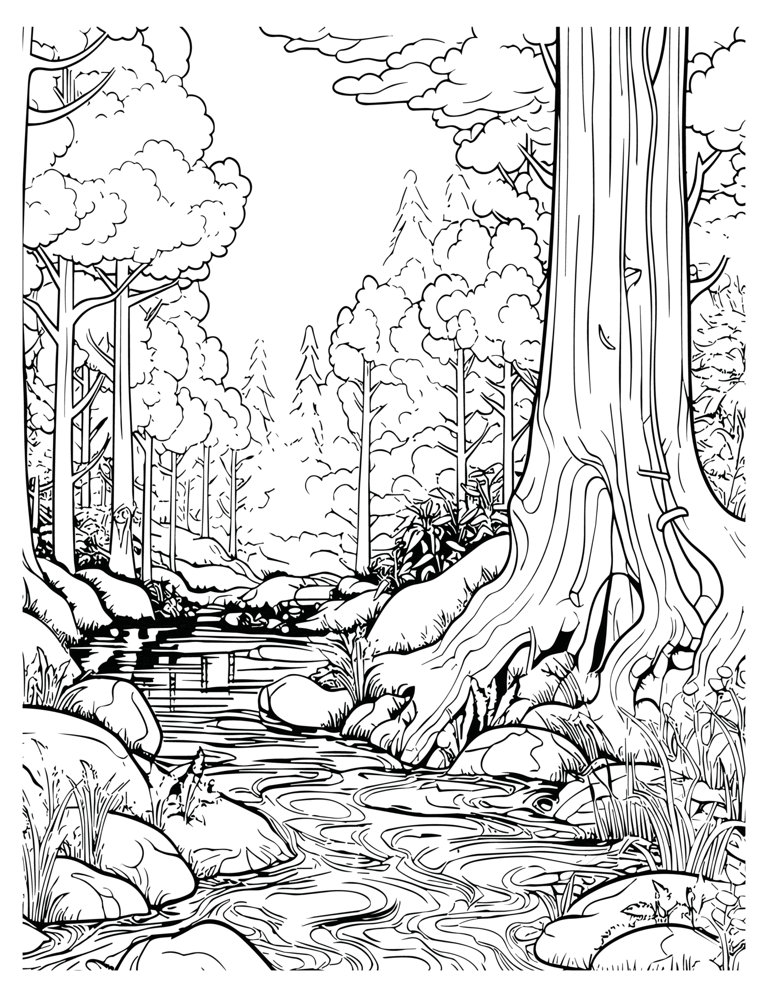 Vibrant Tropical Paradise Coloring Pages: Relaxing Island Escapes