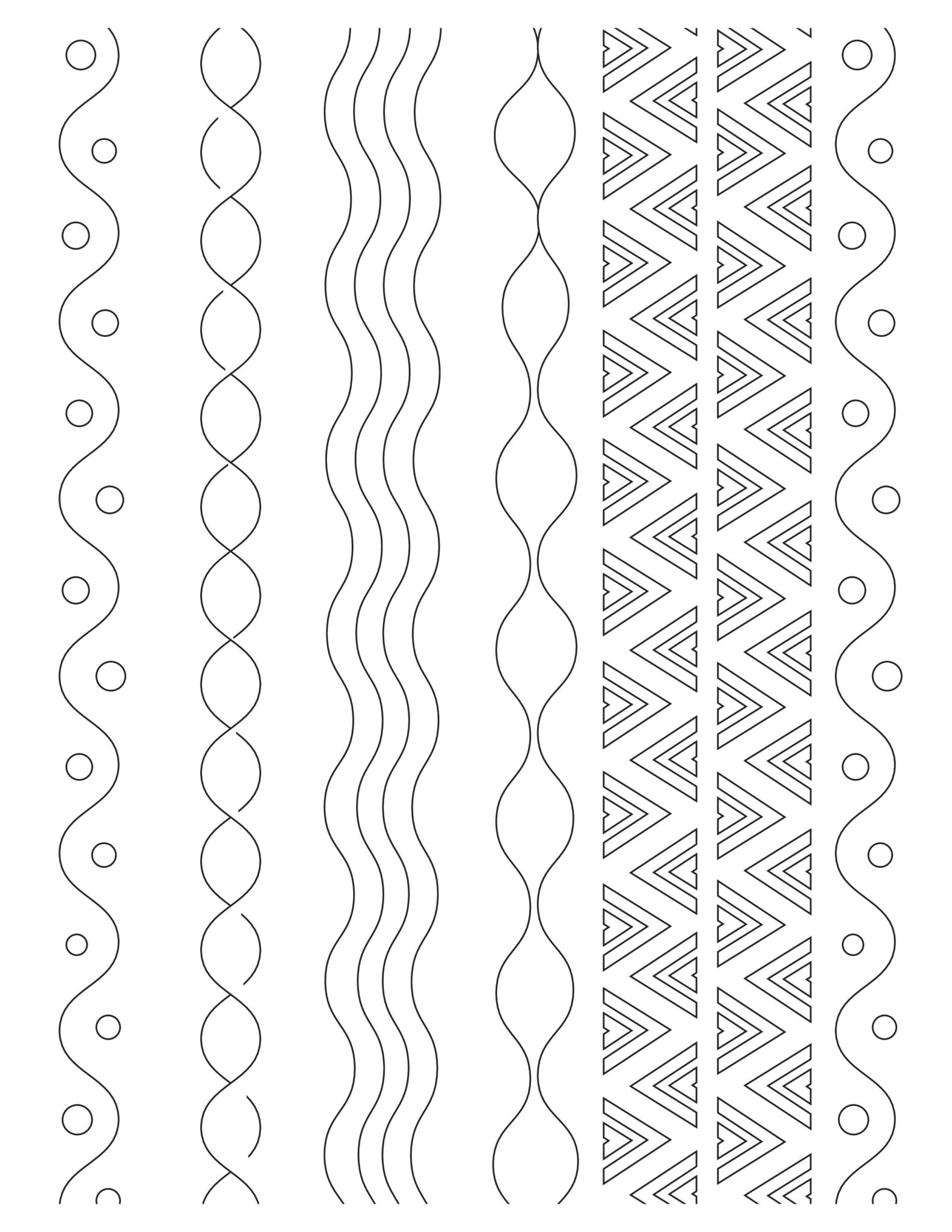 African Design Coloring Pages | Cultural Patterns to Color