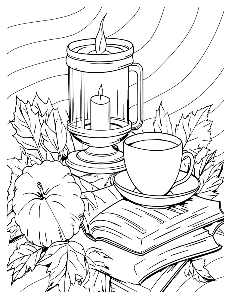Grateful Thanksgiving Coloring Pages: Festive Fun for All Ages