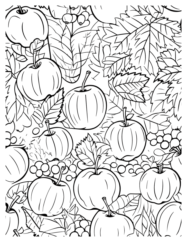 Grateful Thanksgiving Coloring Pages: Festive Fun for All Ages