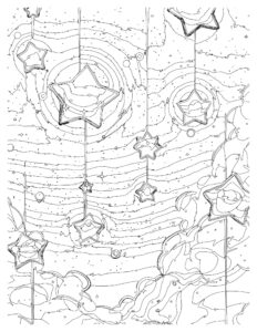 Starry Sky Coloring Pages: Create Your Own Celestial Masterpiece!