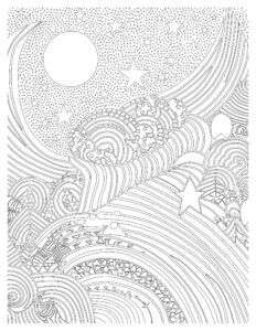 Starry Sky Coloring Pages: Create Your Own Celestial Masterpiece!