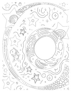 Starry Sky Coloring Pages: Create Your Own Celestial Masterpiece!