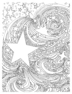Starry Sky Coloring Pages: Create Your Own Celestial Masterpiece!