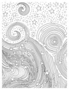 Starry Sky Coloring Pages: Create Your Own Celestial Masterpiece!