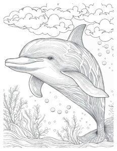 Delightful Dolphin Coloring Pages | Fun for Kids