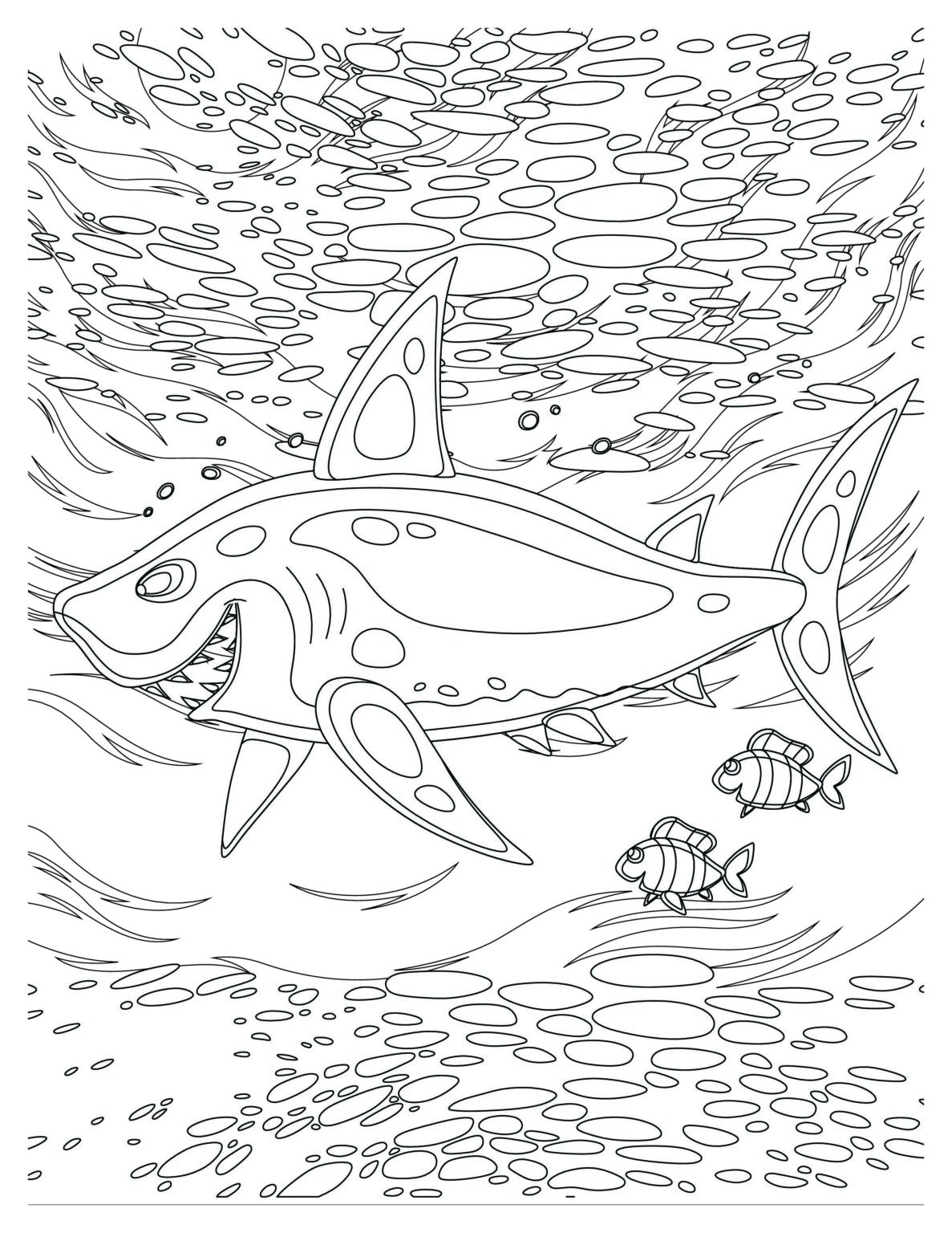 Sharks Coloring Pages | Dive into Fun