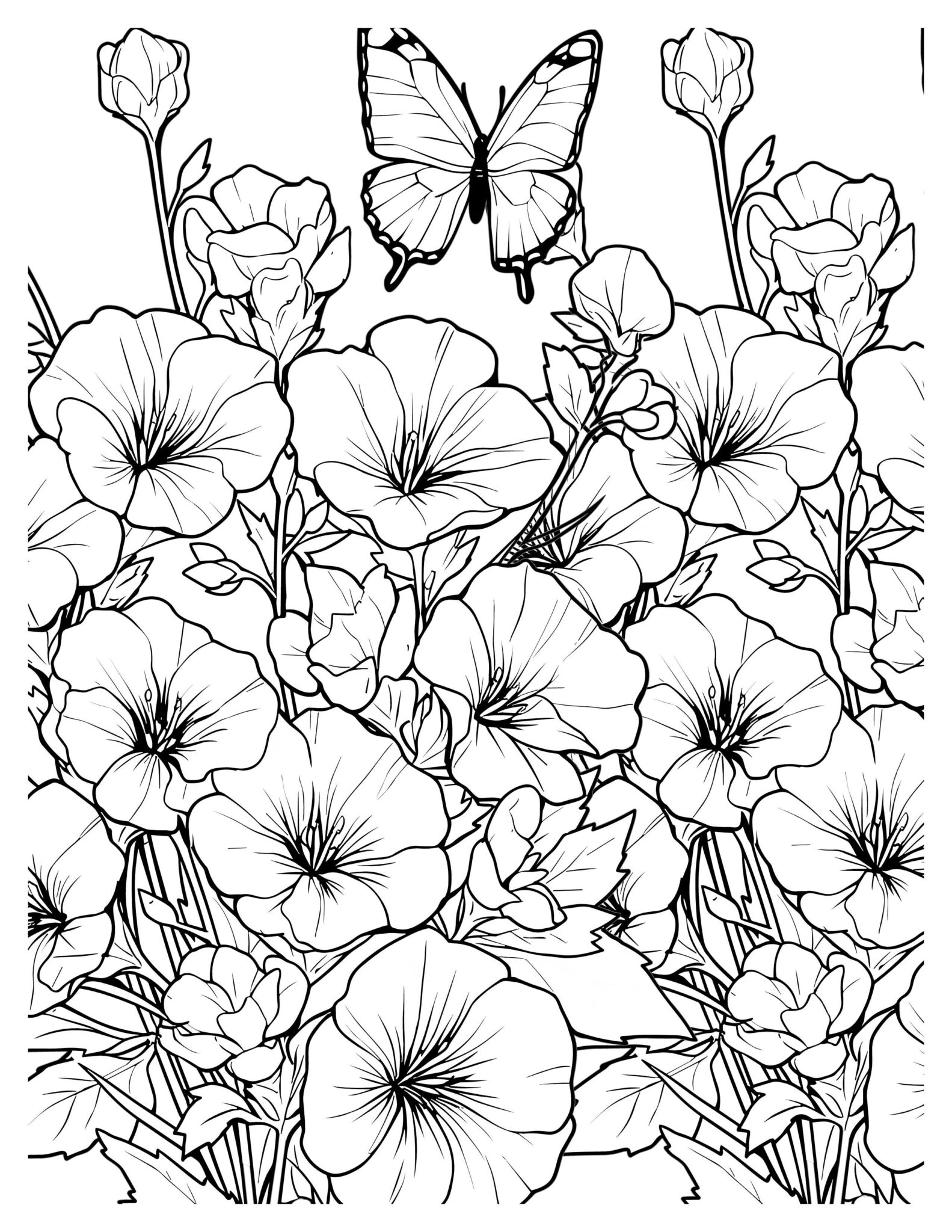 Spirited Spring Coloring Pages | Fresh Designs for Creative Fun