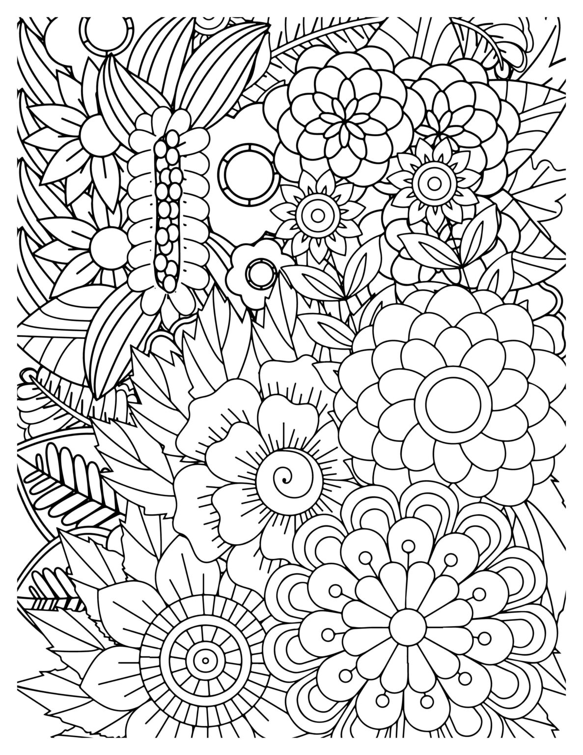 Spirited Spring Coloring Pages | Fresh Designs for Creative Fun