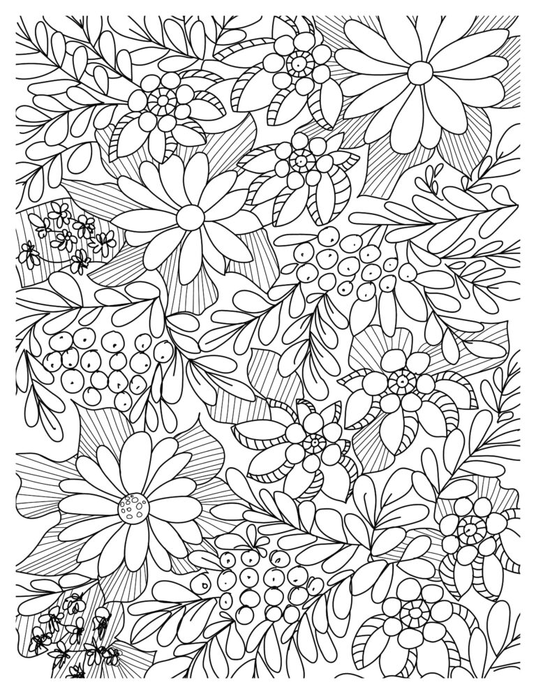 Spirited Spring Coloring Pages | Fresh Designs for Creative Fun