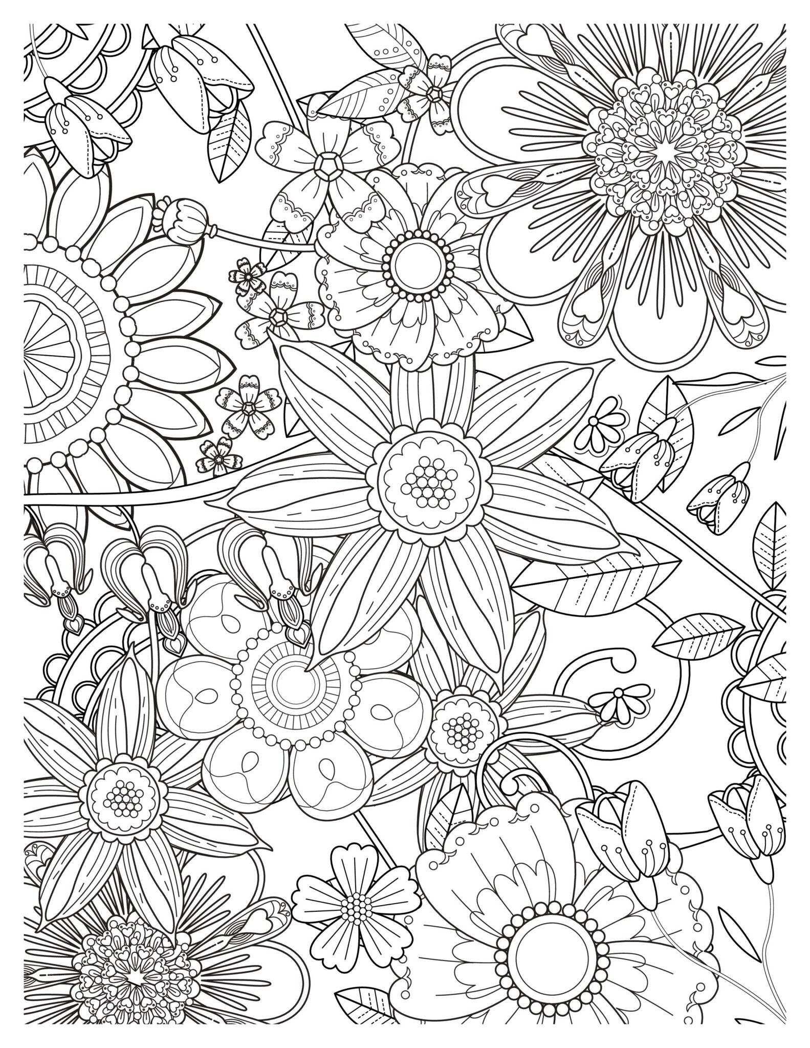 Spirited Spring Coloring Pages | Fresh Designs for Creative Fun