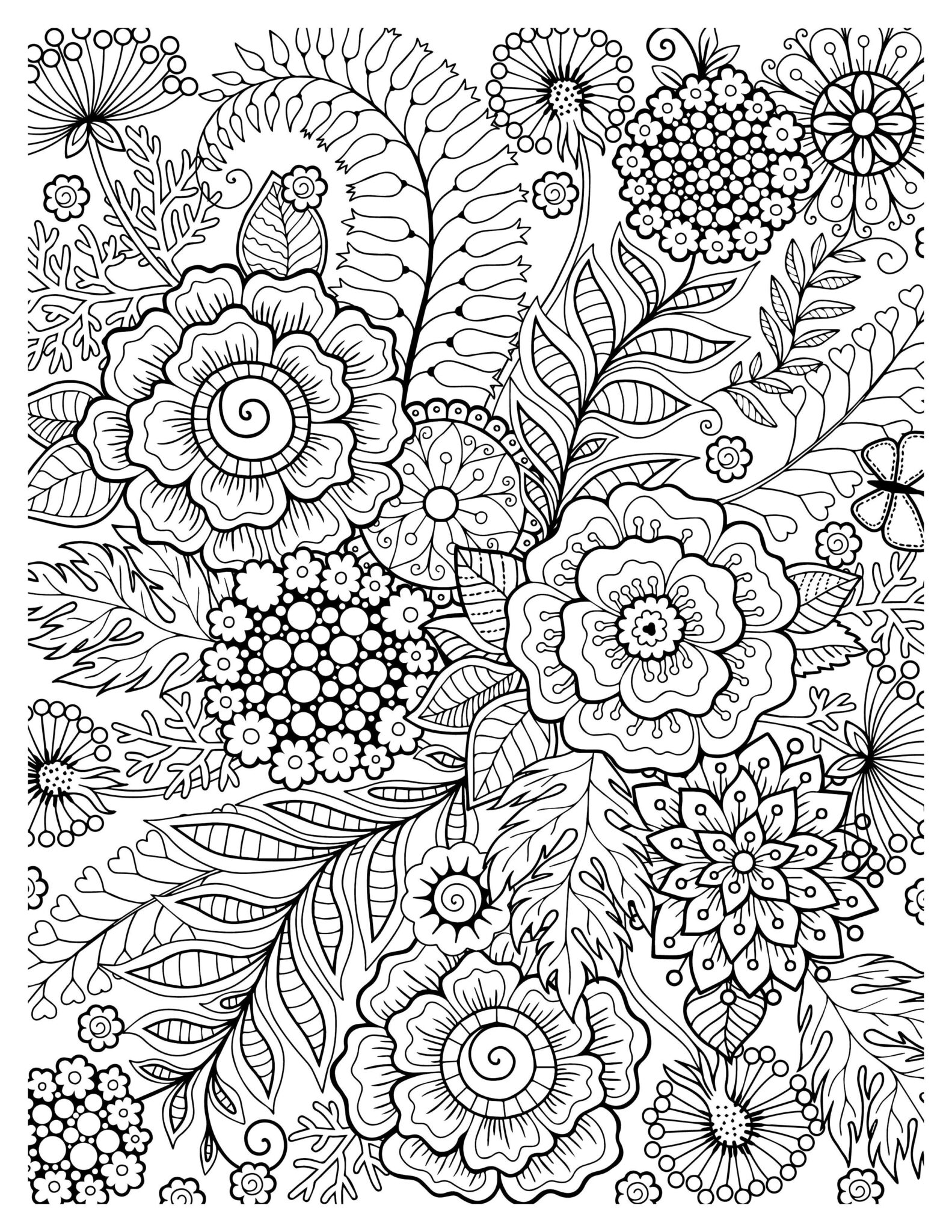 Spirited Spring Coloring Pages | Fresh Designs for Creative Fun