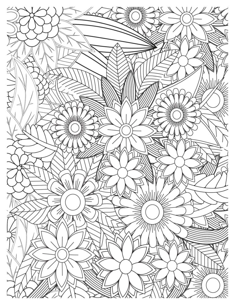 Spirited Spring Coloring Pages | Fresh Designs for Creative Fun