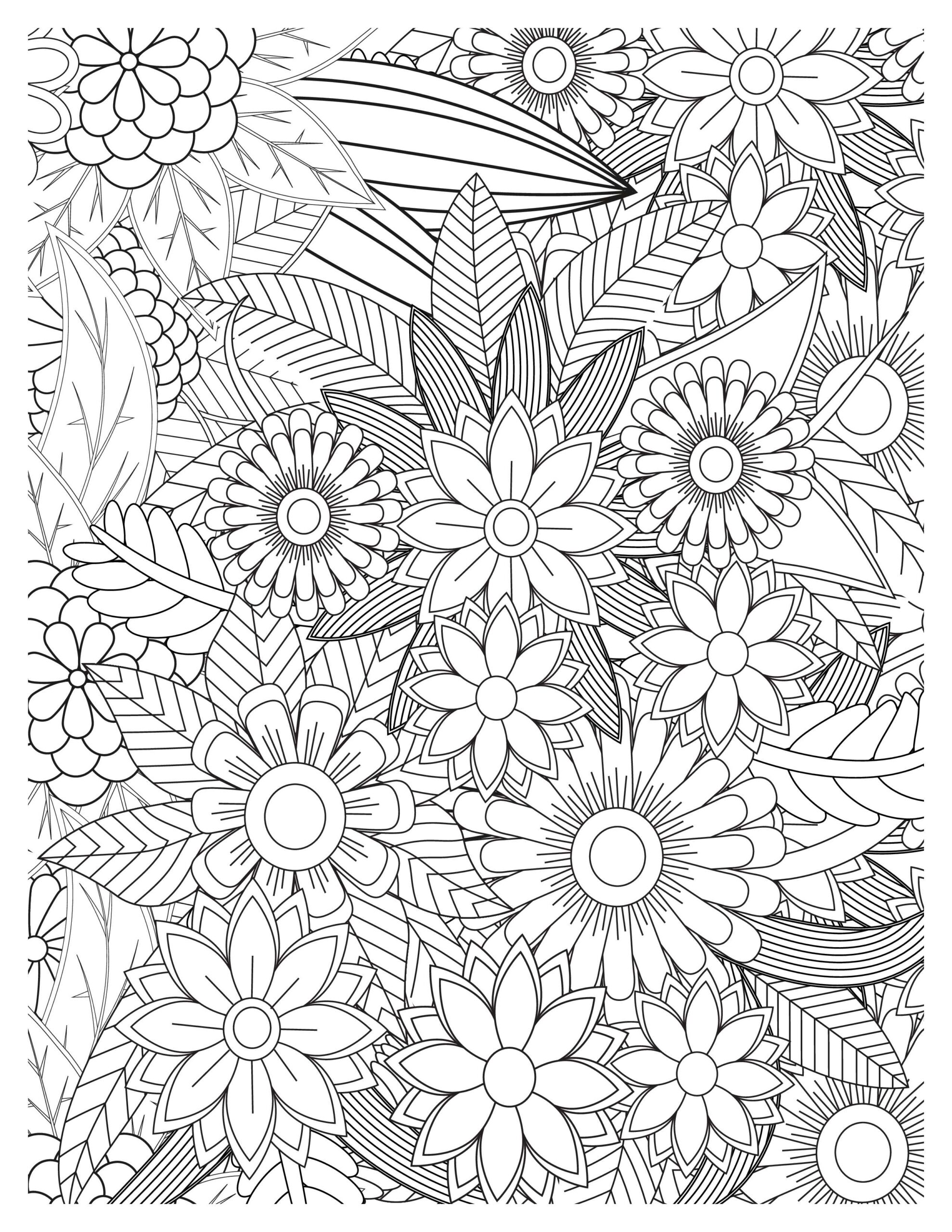 Spirited Spring Coloring Pages | Fresh Designs for Creative Fun