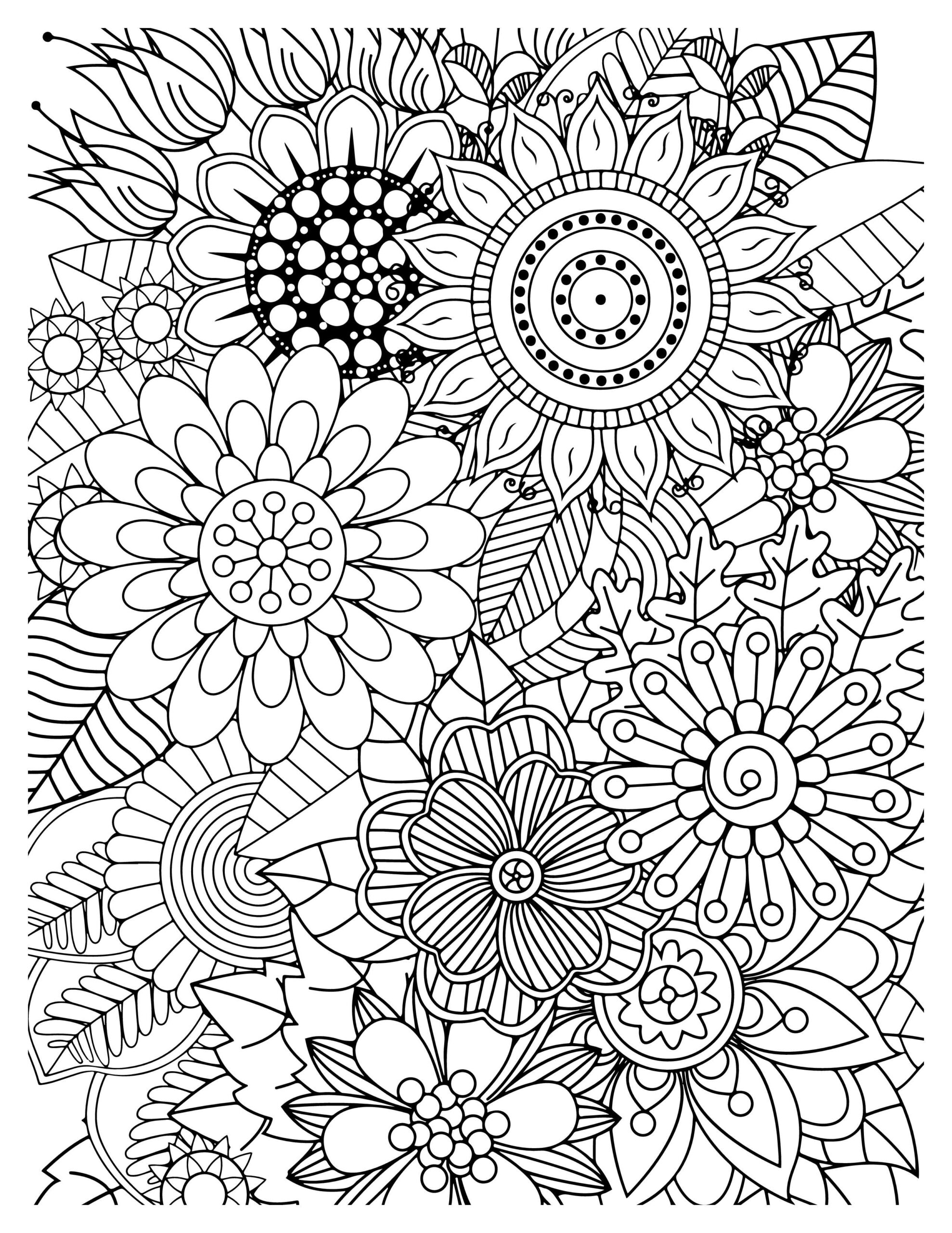 Spirited Spring Coloring Pages | Fresh Designs for Creative Fun