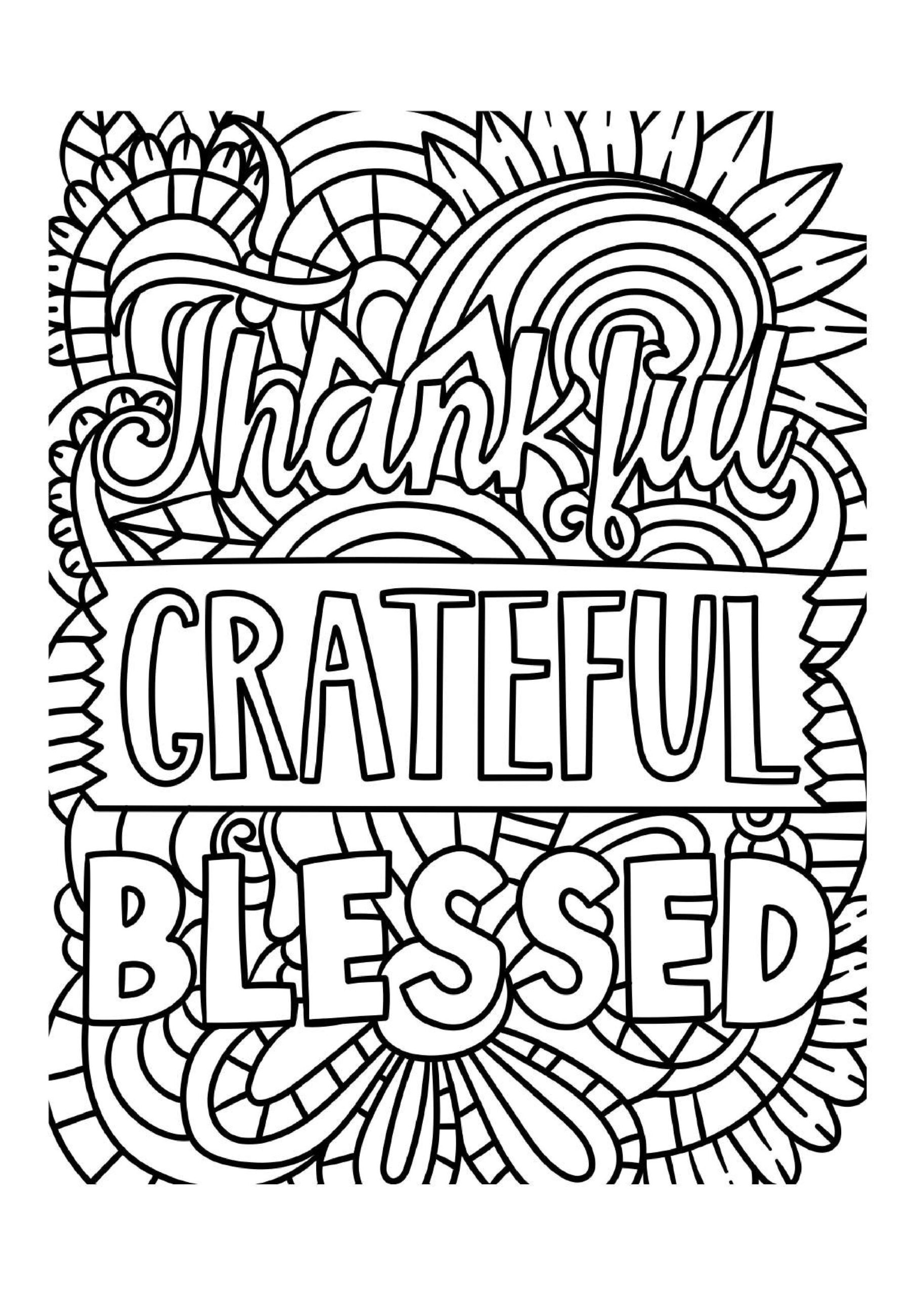 Inspirational Quote Coloring Pages | Relaxation and Motivation