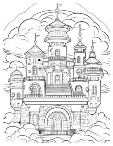 Magical Castle Coloring Pages: Enchanting Printable Sheets