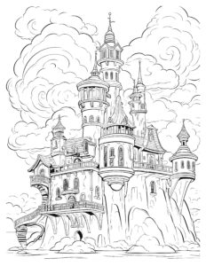 Magical Castle Coloring Pages: Enchanting Printable Sheets