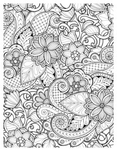 Mehndi Magic Coloring Pages: Explore Intricate Henna Designs